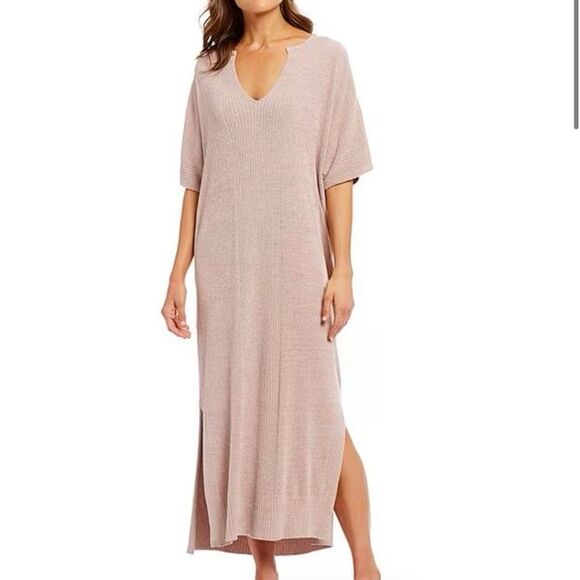 Barefoot Dreams | Dresses | Barefoot Dreams Cozy Chic Ultra Lite Caftan ...